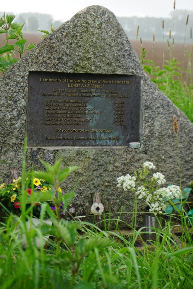 Two crash site tributes on anniversary of Dams Raid – Dambusters Blog